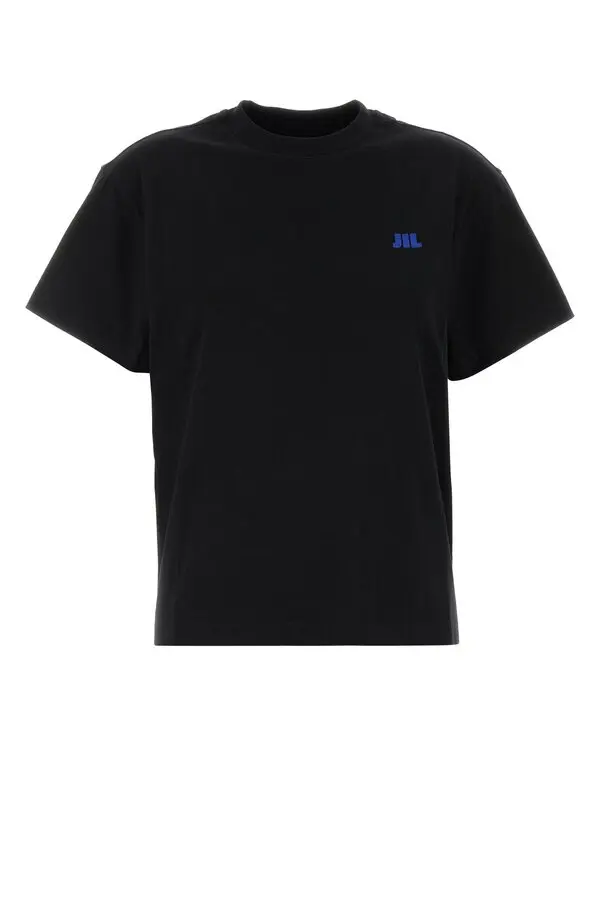 JIL SANDER Cotton T-shirt - Black