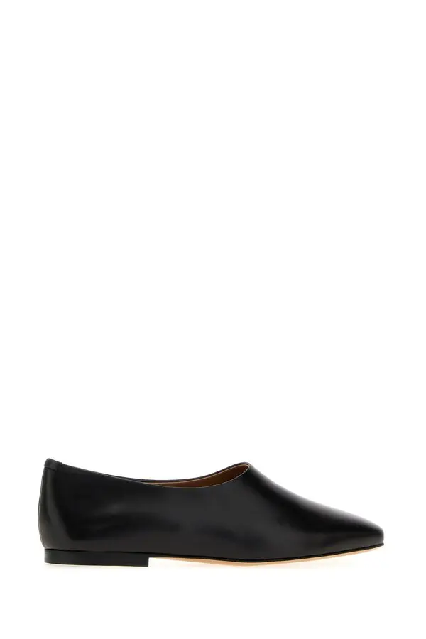 JIL SANDER Leather Ballerinas