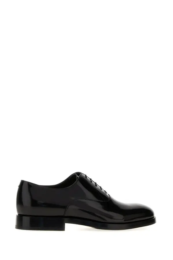Brunello Cucinelli Patent Leather Oxford Shoes