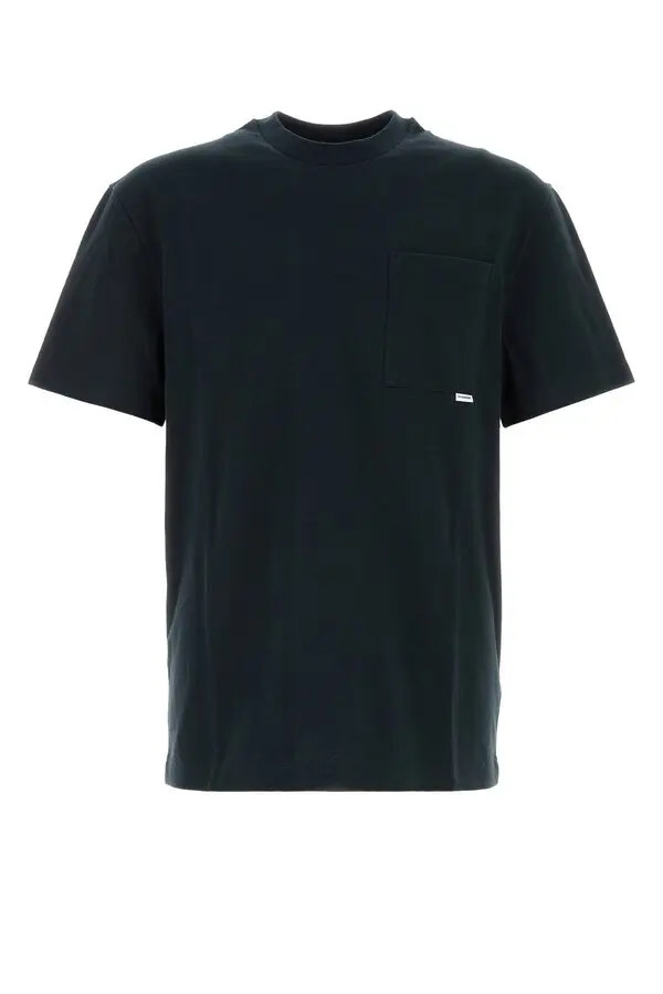 JIL SANDER Midnight Cotton T-shirt - Blue