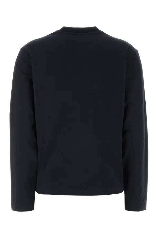 JIL SANDER Long-sleeve Cotton T-shirt With Embroidered Logo