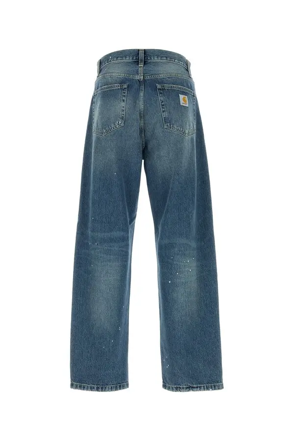Carhartt Work In Progress Wide-leg Denim Trousers - Blue