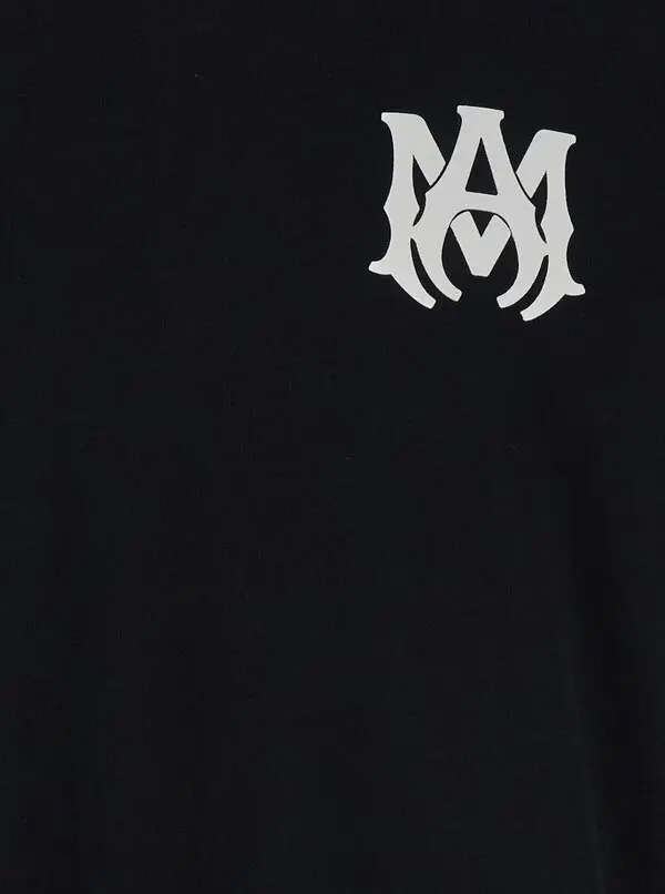 Amiri T-shirt With Contrasting Monogram In Cotton