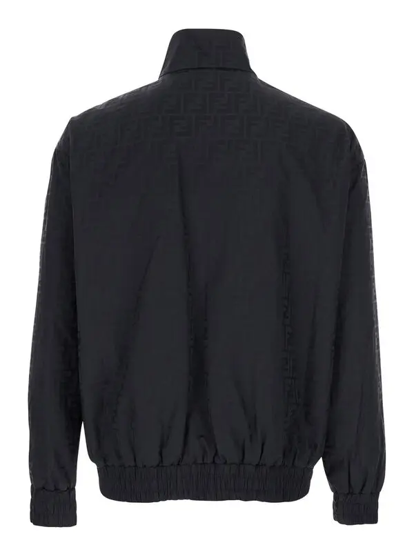 Fendi Padded Bomber Zucca Embossed Ny - Multicolor