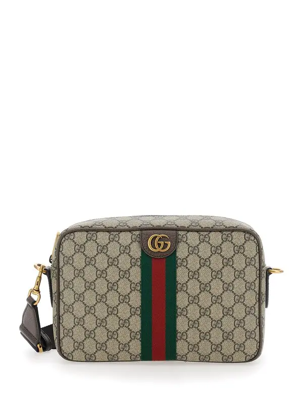 Gucci Ophidia Gg Canvas Crossbody Bag - Multicolor