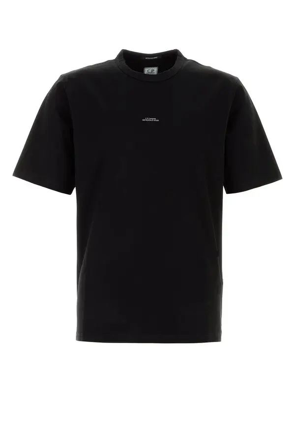 C.P. COMPANY Cotton T-shirt - Black