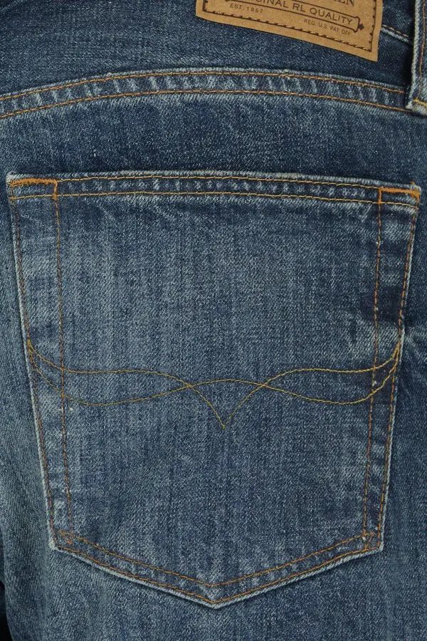 Polo Ralph Lauren Stonewashed And Distressed Denim Jeans