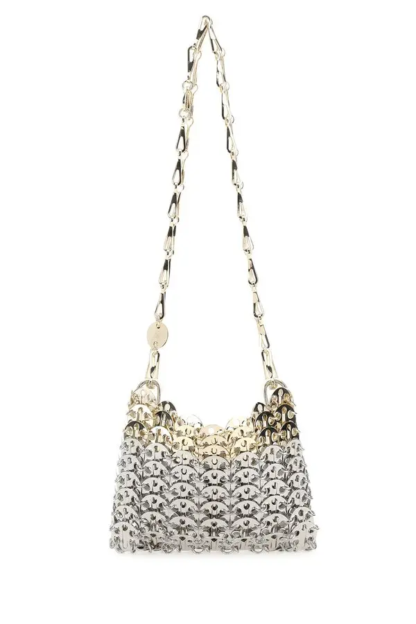 Rabanne 1969 Nano Shoulder Bag - White