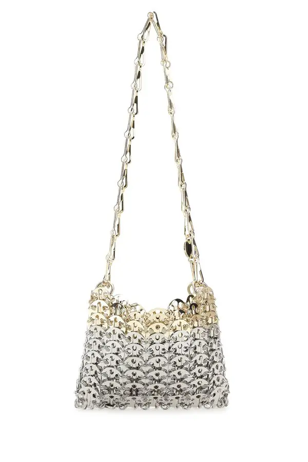 Rabanne 1969 Nano Shoulder Bag - White