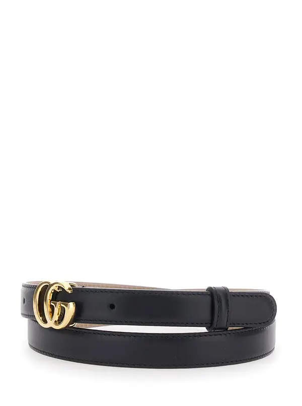 Gucci Flat Gg Marmont Belt - Multicolor