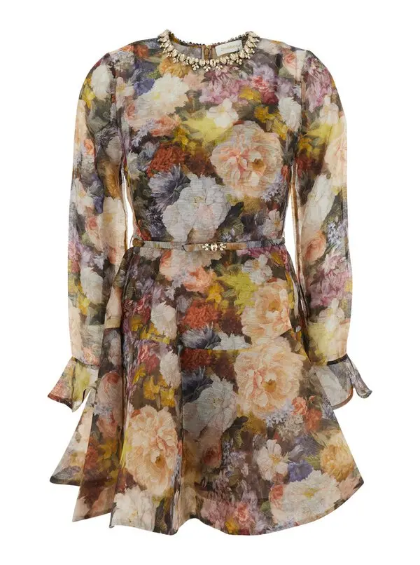 Zimmermann Alchemy Mini Dress - Multicolor