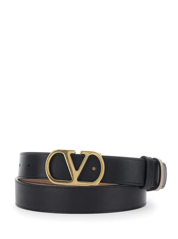 Valentino Garavani Vlogo Signature Belt - Multicolor