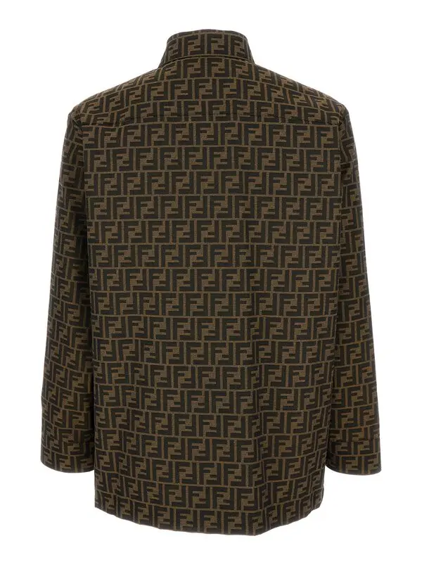 Fendi Overshirt Zucca Jacquard