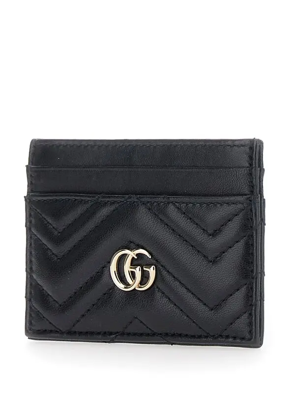 Gucci Gg Marmont Card Case - Multicolor