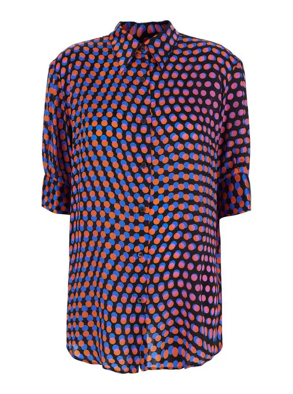 Dries Van Noten Celindo Printed Cotton Shirt - Multicolor