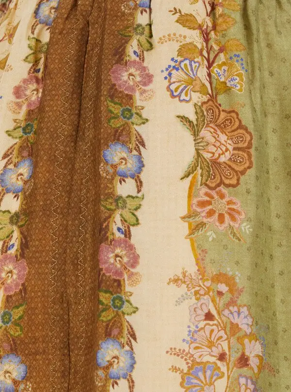 Zimmermann Indra Silk Pants - Multicolor