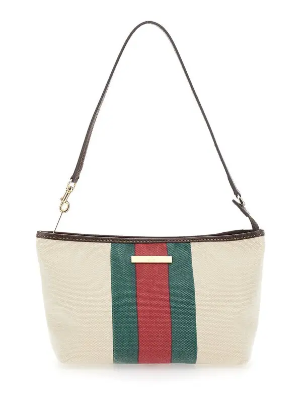 Gucci Summer Pouch Canvas Washed Web - Multicolor