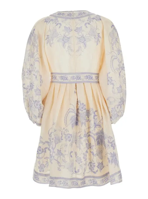Zimmermann Indra Linen Dress - Multicolor
