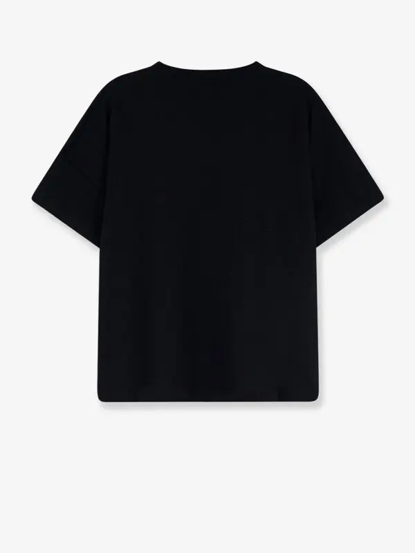 Loewe Cotton T-shirt With Embossed Anagram Logo