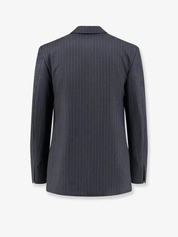 Gucci Pinstriped Wool Blazer