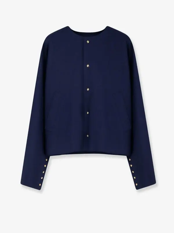 Celine Cotton Blazer With Printed Lining - Multicolor