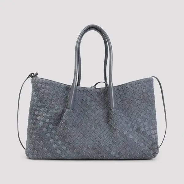 Bottega Veneta Large Pinacoteca Tote Bag - Blue