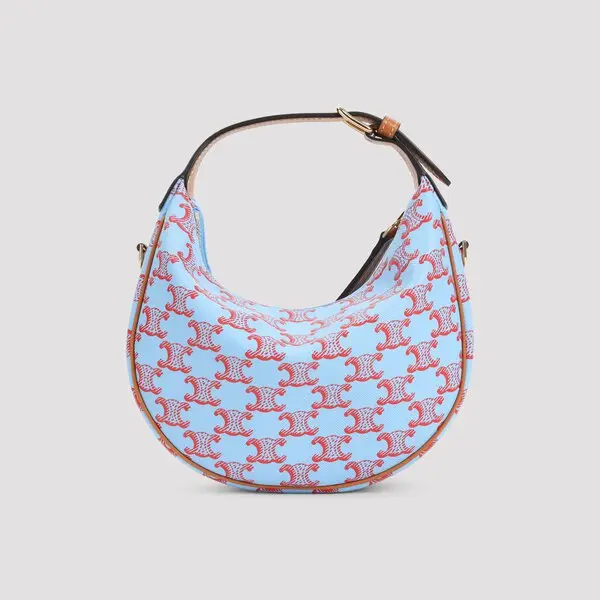 Celine Triomphe Canvas Teen Lulu Shoulder Bag