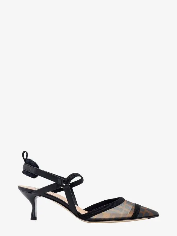 Fendi Colibrì Lite Pumps In Ff Mesh - Multicolor