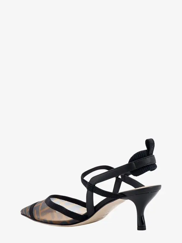 Fendi Colibrì Lite Pumps In Ff Mesh - Multicolor