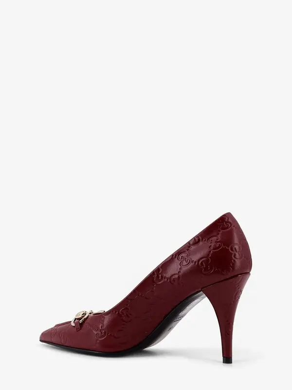 Gucci Horsebit Embellished Pointed Toe Pumps