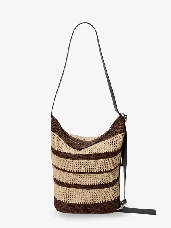 Loewe Raffia Bucket Bag