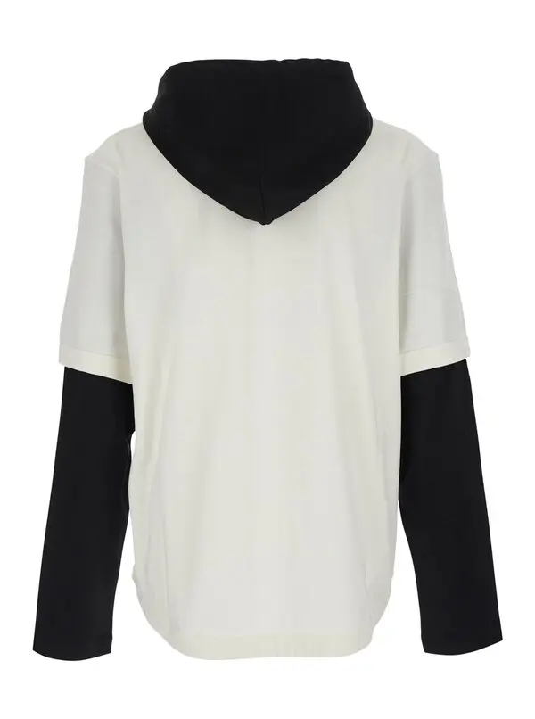 Jacquemus Le Tshirt Letro Ml Long Sleeve Hooded Top