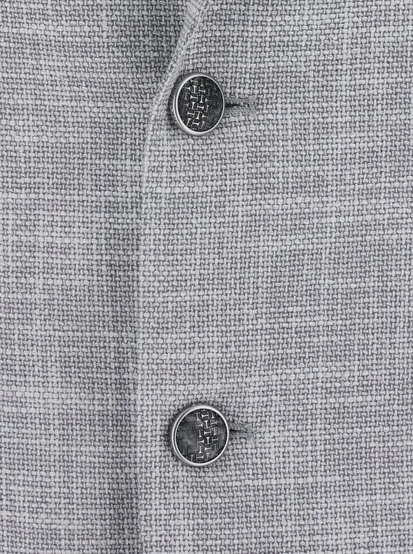 Tagliatore Single-breasted Jacket With Notched Lapel - Gray