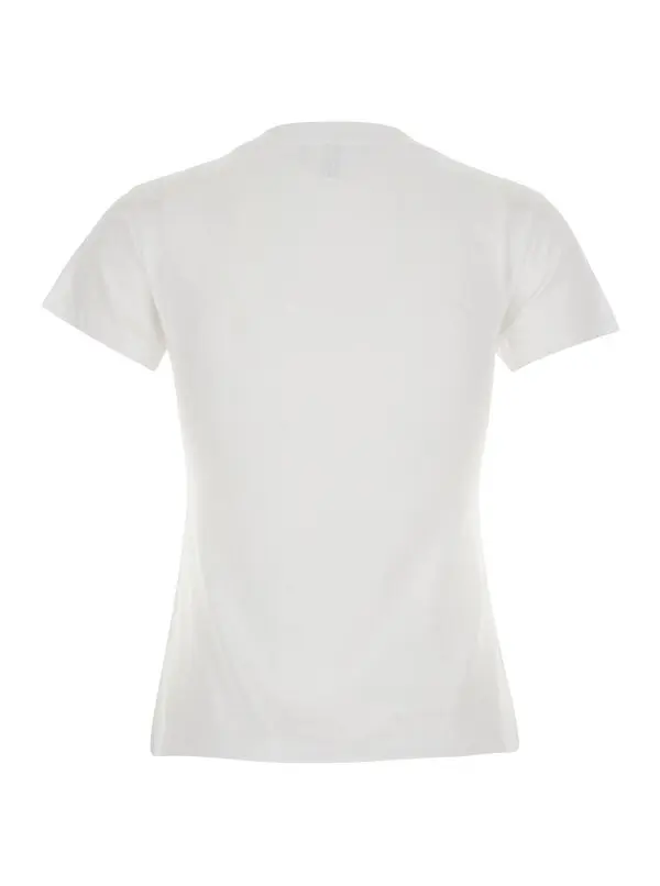 GANNI Cotton T-shirt With Graphic Print - Multicolor