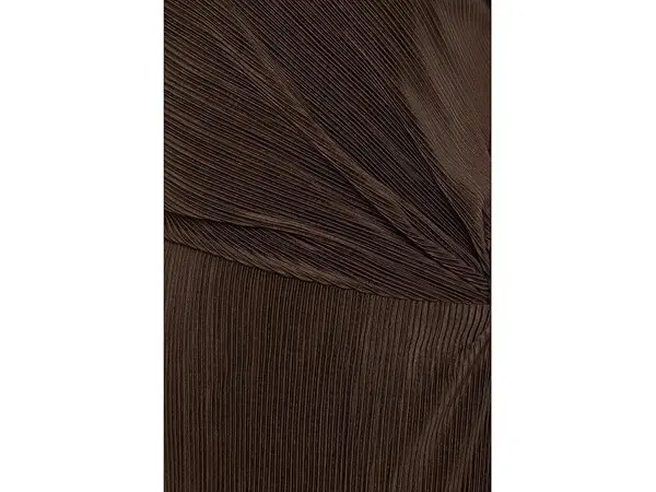 Vince Directional Pleated Twist Dress