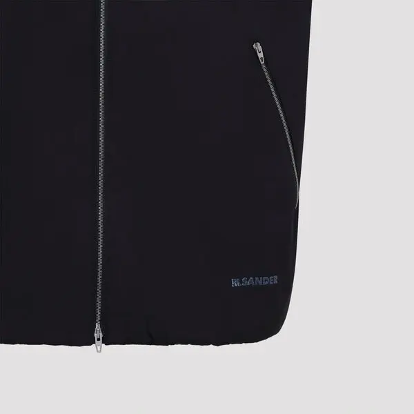 JIL SANDER Sleeveless Sport Vest - Blue