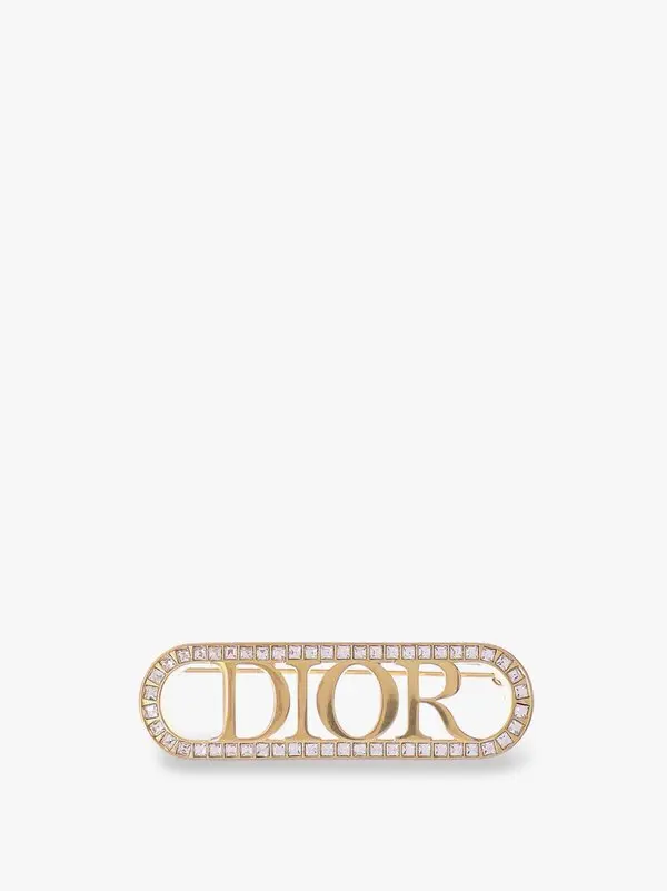 Dior Dio Evolution Brass Brooch - Multicolor