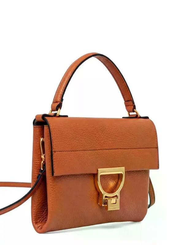 COCCINELLE Arlettis Grained-leather Mini Tote Bag