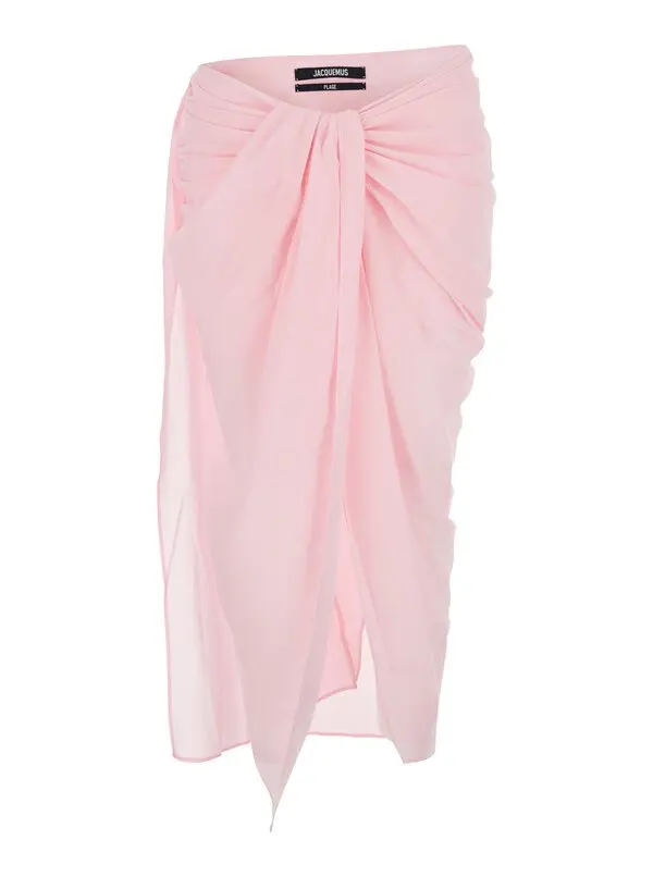 Jacquemus La Jupe Paréo Midi Skirt - Multicolor