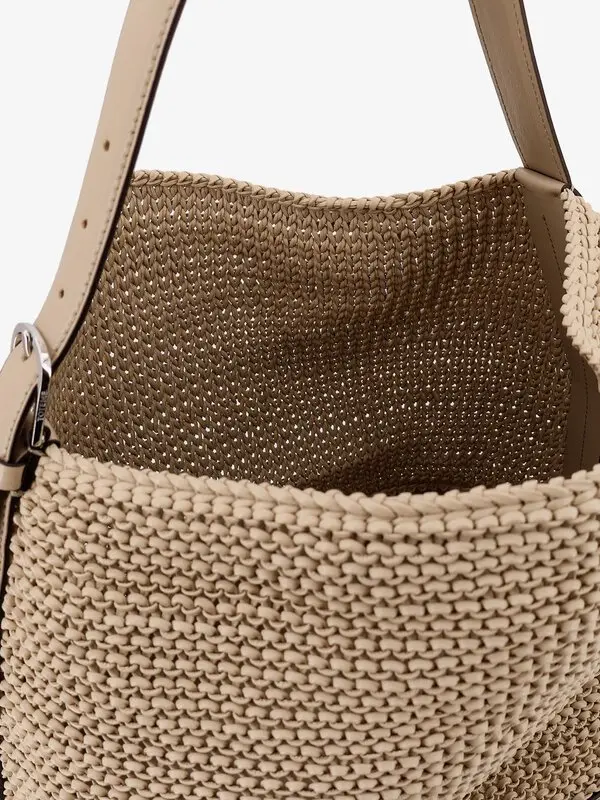 TOTEME Woven Leather Shoulder Bag
