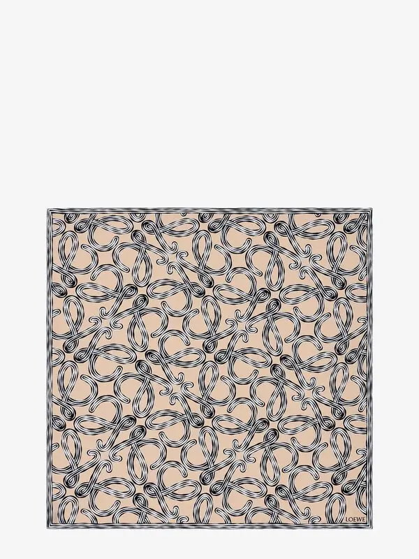 Loewe Paula's Ibiza Silk Maxi Foulard - Multicolor