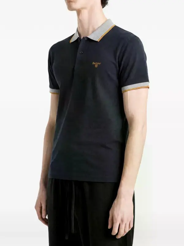Barbour Logo-embroidered Polo Shirt