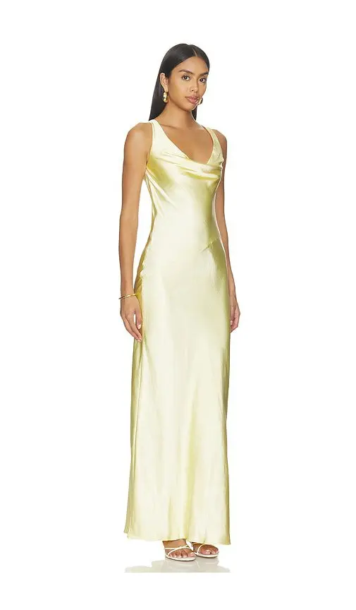 4TH & RECKLESS Penelope Satin Maxi Dress