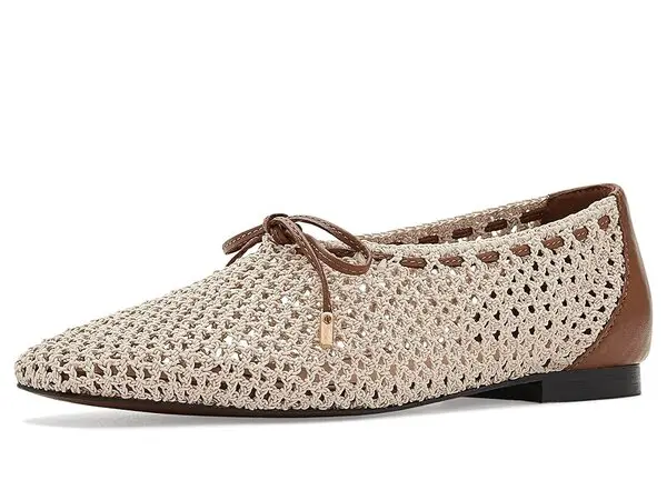 Madewell Mylie Ballet Flat- Fishnet Flat Shoes True - Gray