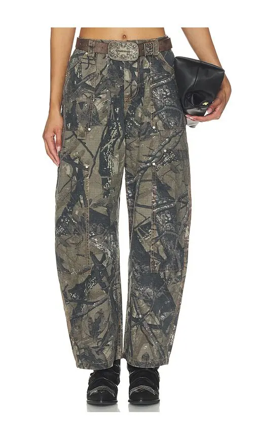 MARKGONG Lumberjack Pant In Brown