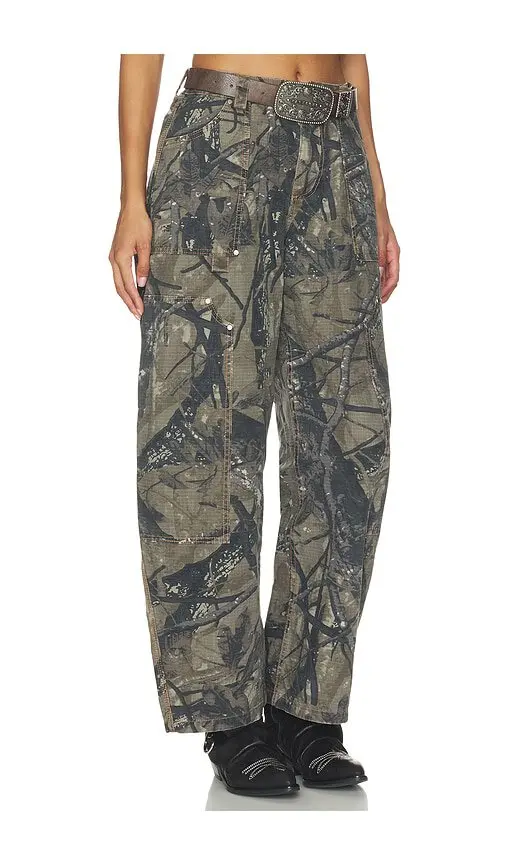MARKGONG Lumberjack Pant In Brown