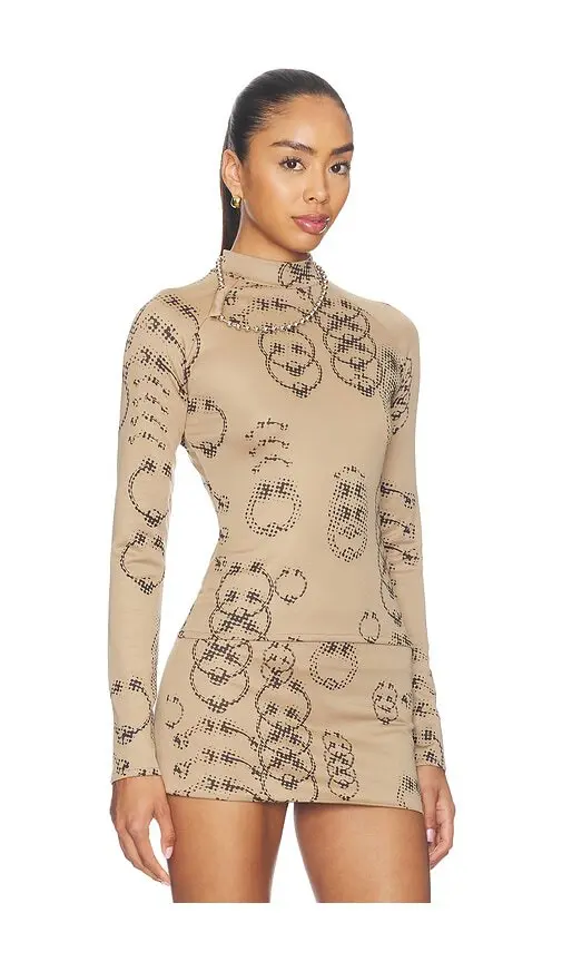 Lado Bokuchava Piercer Turtleneck Top
