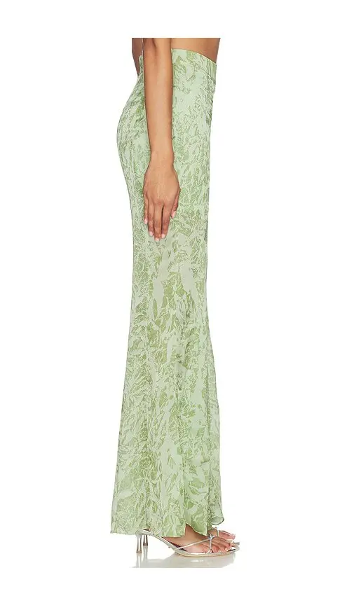 LA FUORI Mistleaf Ruffle Printed Pant