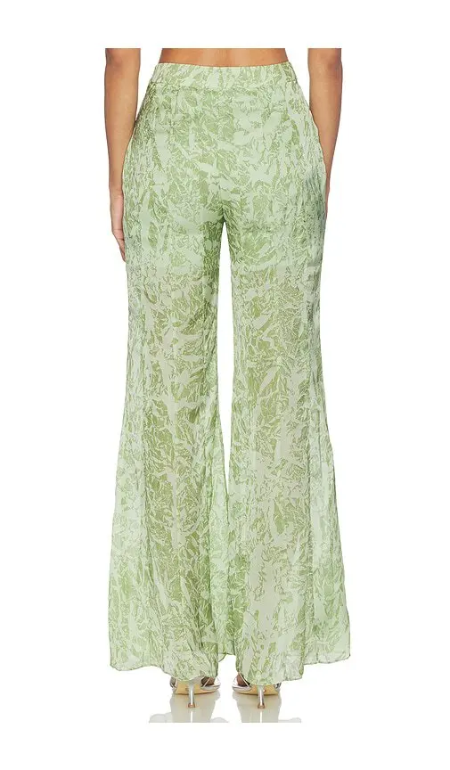 LA FUORI Mistleaf Ruffle Printed Pant