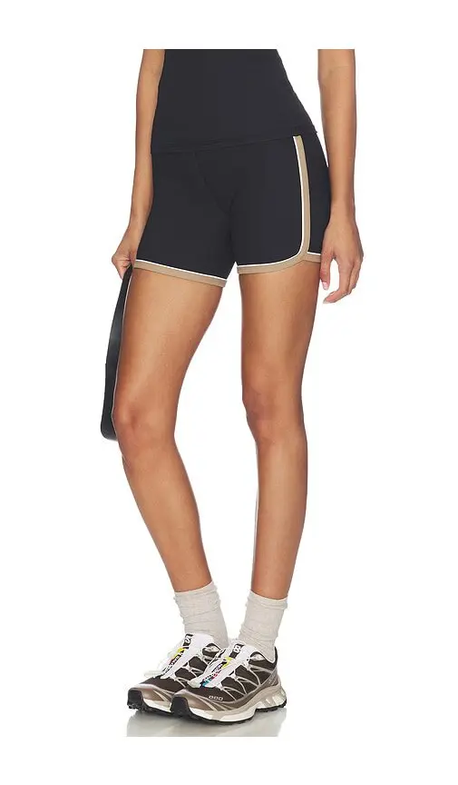 The Upside Rhythm 5in Spin Short - Black